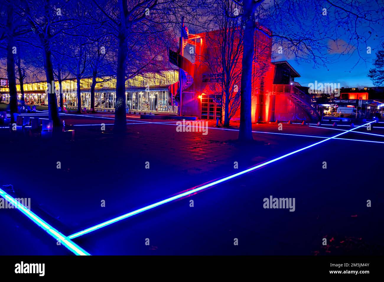 Paris, France. 27th Dec, 2022. Artistic journey composed of eight ...