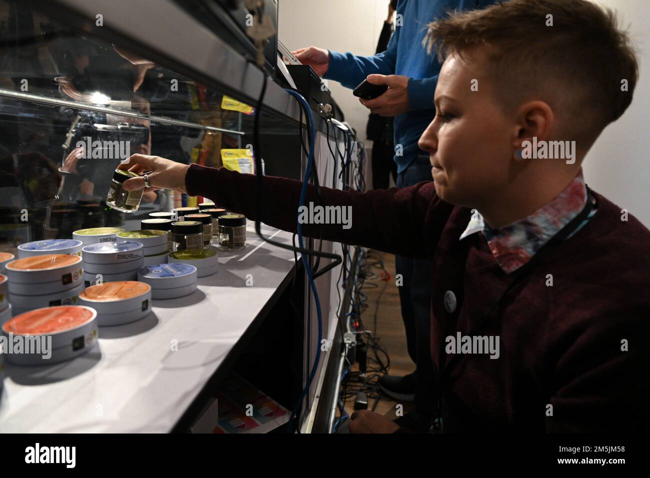 Cannabis related items on display as Housing Works opens New York's ...