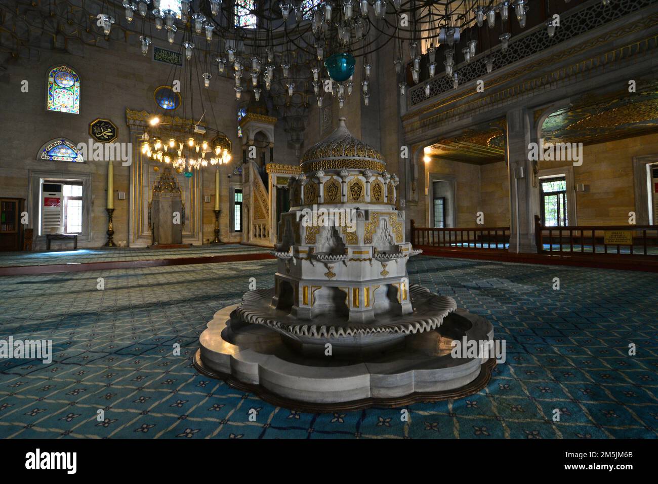 The construction of Sisli Mosque,located in Sisli,Turkey, began in 1945 ...