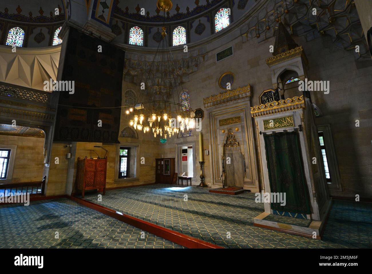 The construction of Sisli Mosque,located in Sisli,Turkey, began in 1945 ...
