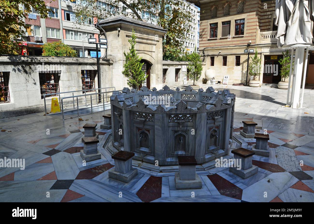 The construction of Sisli Mosque,located in Sisli,Turkey, began in 1945 ...