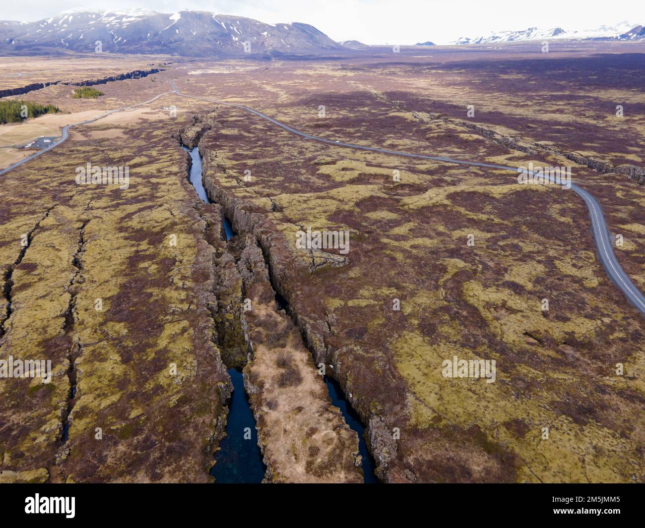 Fault line aerial view hi-res stock photography and images - Alamy