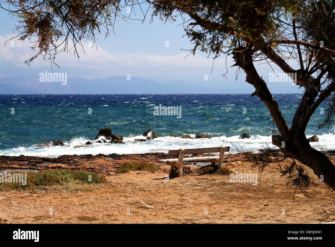 Outdoor cement bench hi-res stock photography and images - Alamy