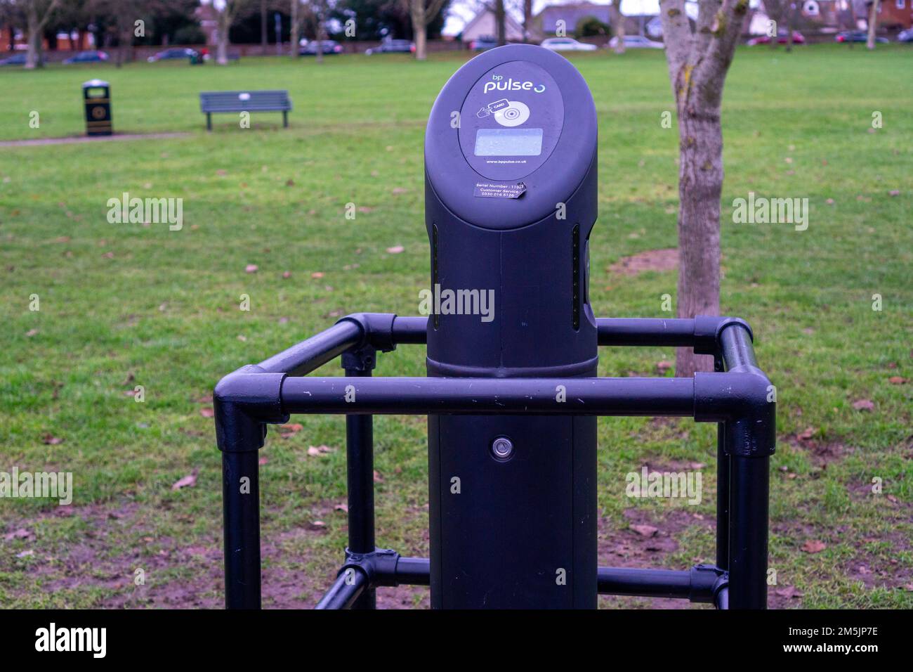 BP Pulse Electric vehicle (EV) charging point in Saffron Walden, Essex ...