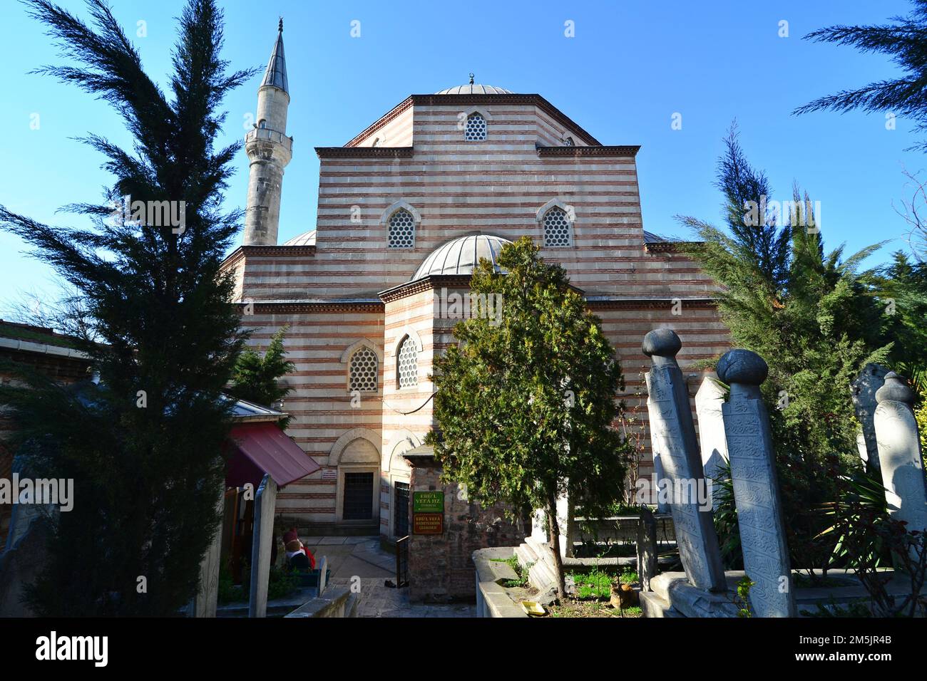 Ebul Vefa Mosque and Tomb in Istanbul, Turkey Stock Photo - Alamy