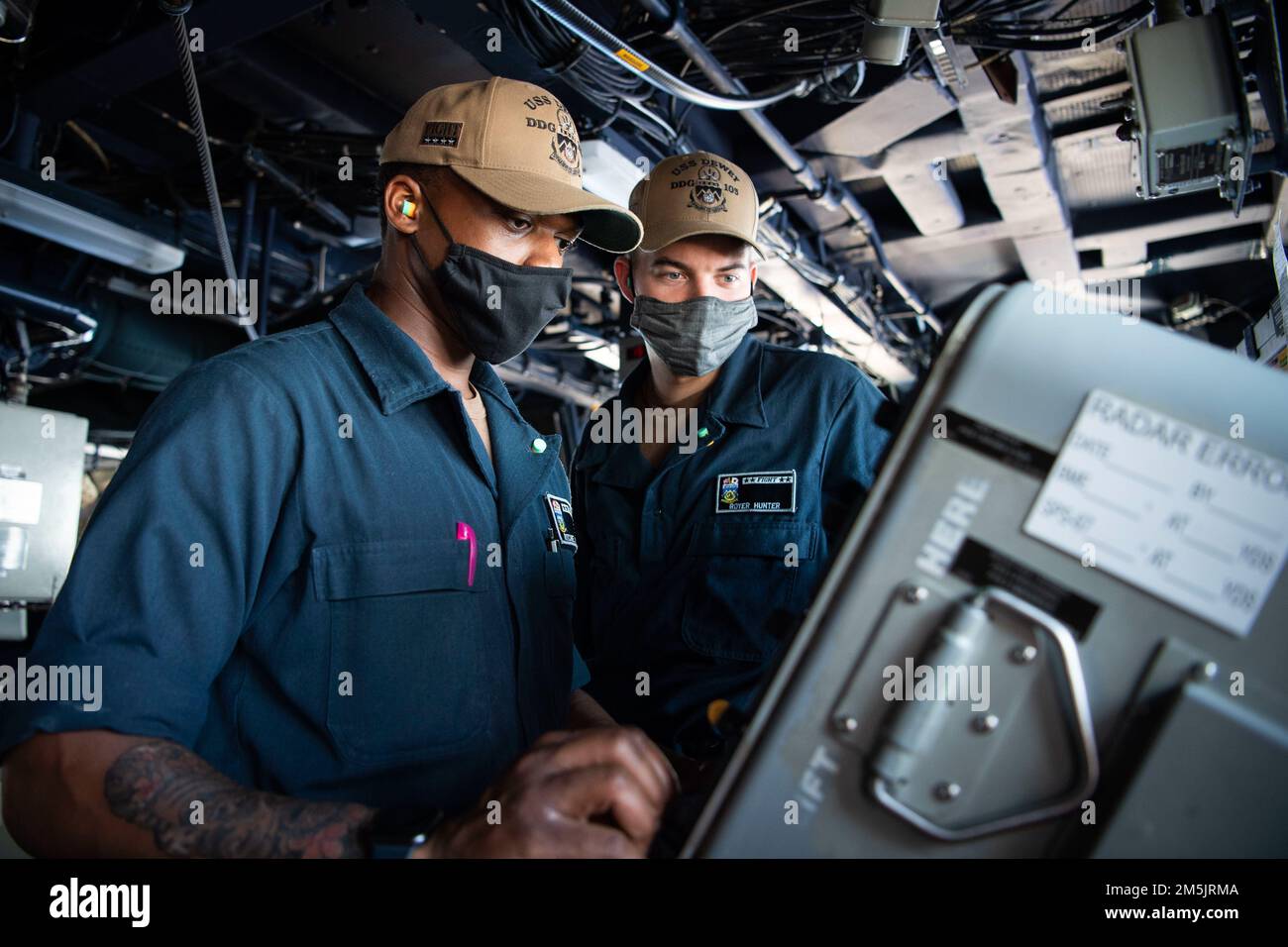 PHILIPPINE SEA (March 20, 2022) Quartermaster Seaman Gilicio Richie ...