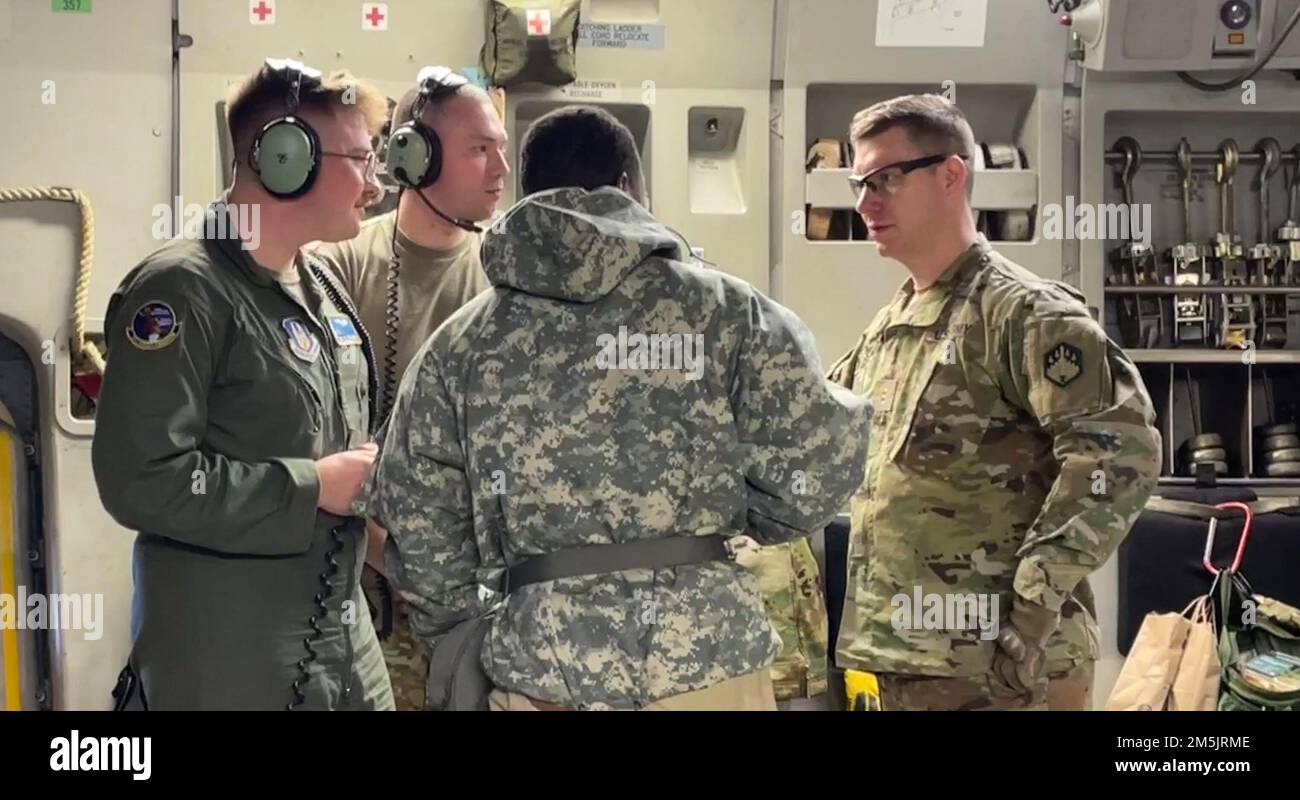 Soldiers from the 9th Chemical Company (Technical Escort) and Airmen ...