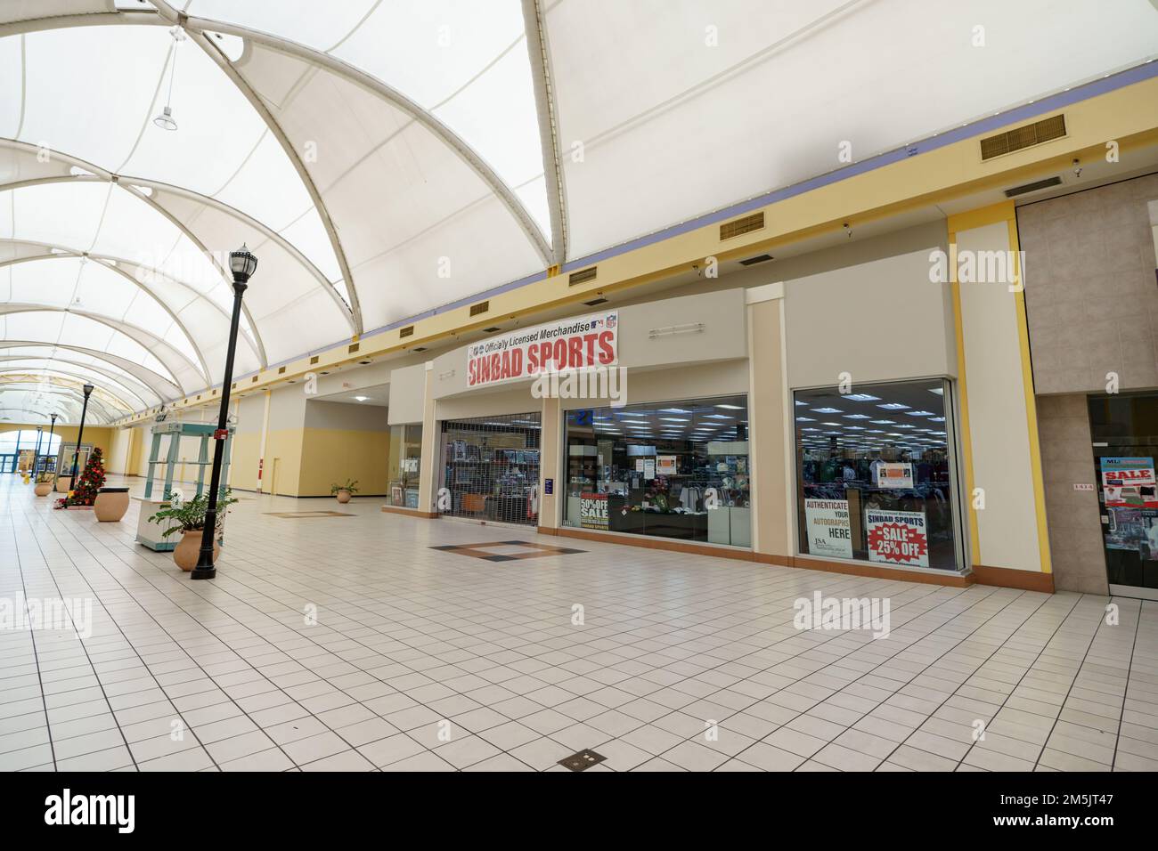 Miami, FL, USA - December 29, 2022: Interior photo of the outdated ...