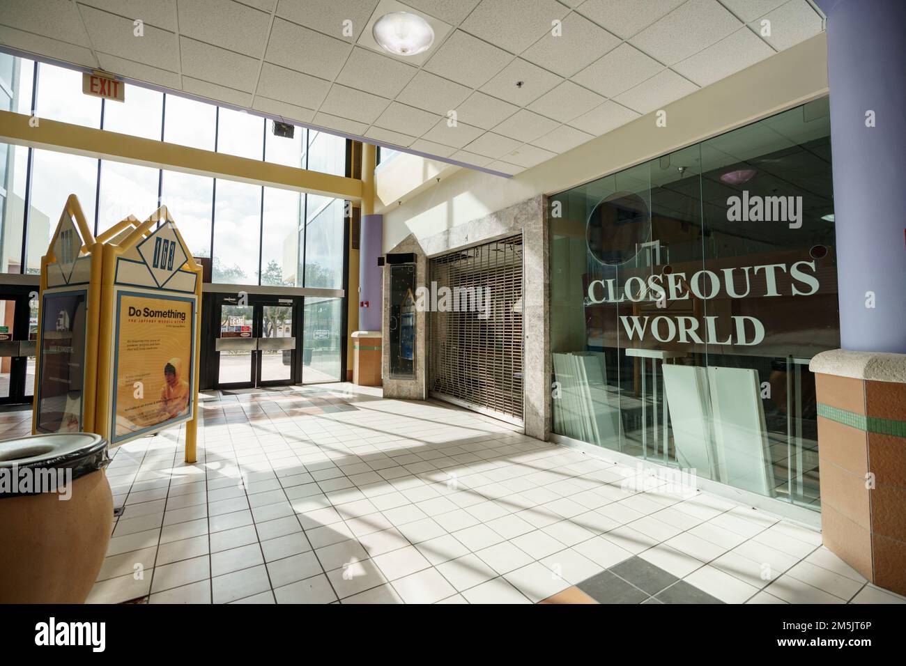 Miami, FL, USA - December 29, 2022: Interior photo of the outdated ...
