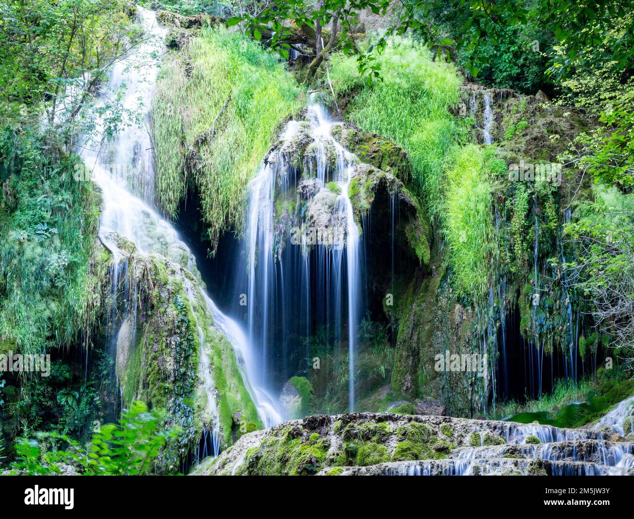 the Waterfalls in Krushuna Bulgaria Stock Photo - Alamy