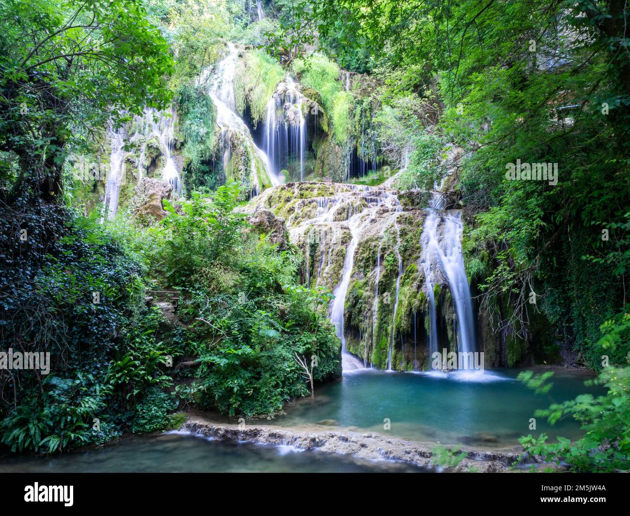 the Waterfalls in Krushuna Bulgaria Stock Photo - Alamy