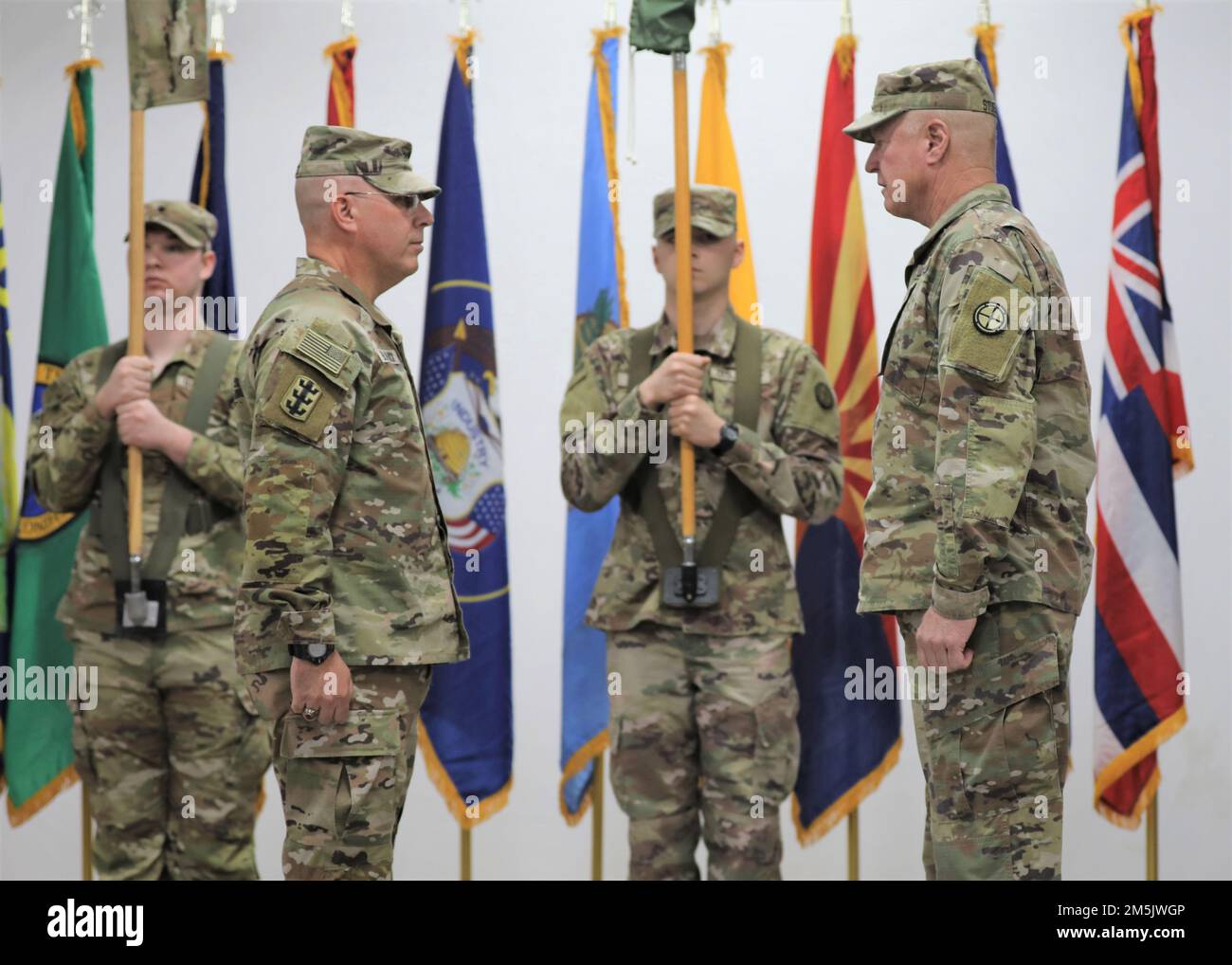 Maj. Gen. William Blaylock II, commanding general, 35th Infantry ...