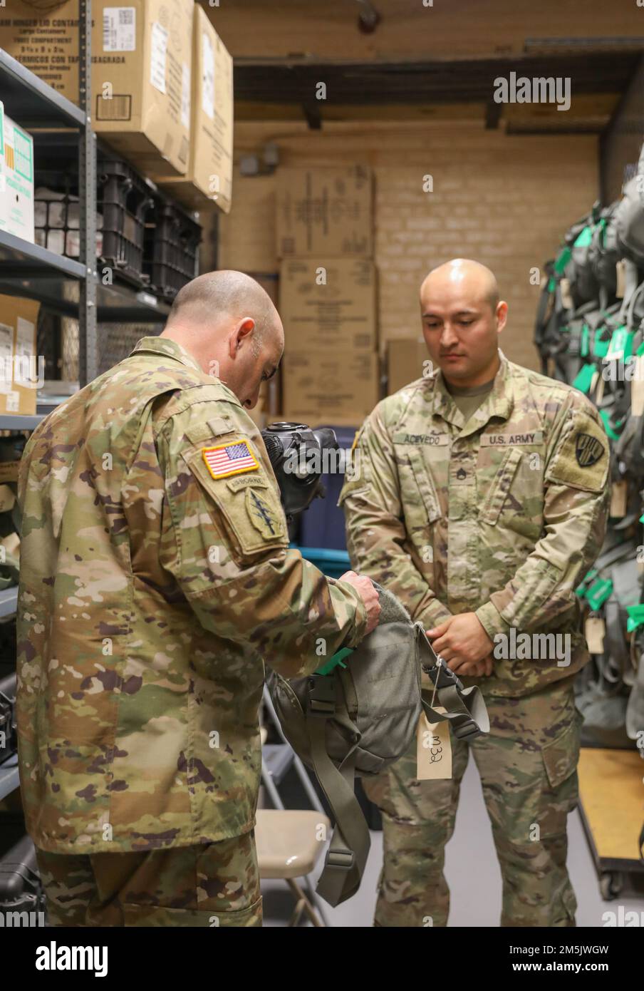 U.S. Army Chief Warrant Officer 5 Jeffrey Swem, program coordinator for ...