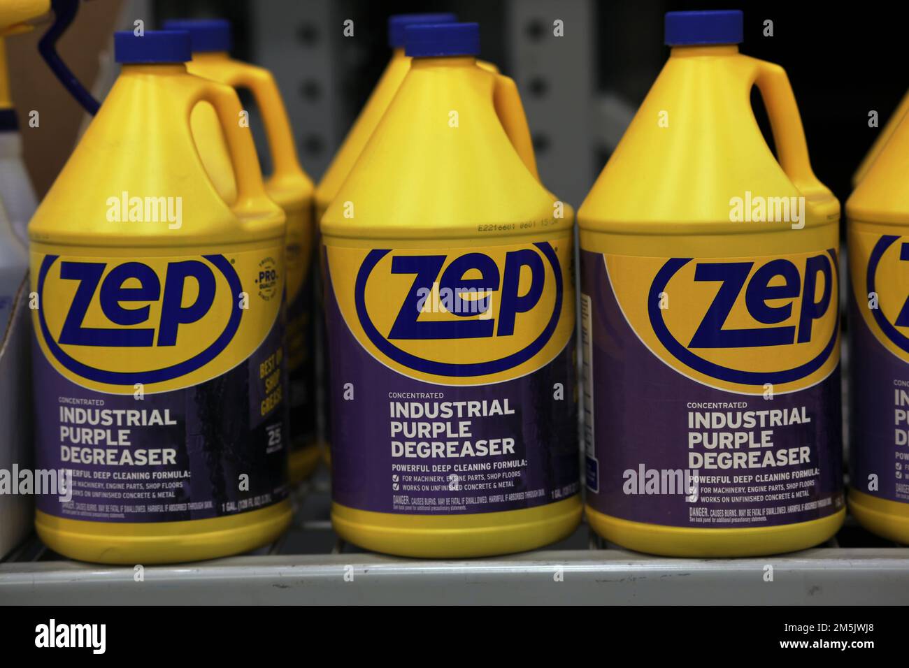 Industrial purple degreaser hi-res stock photography and images - Alamy