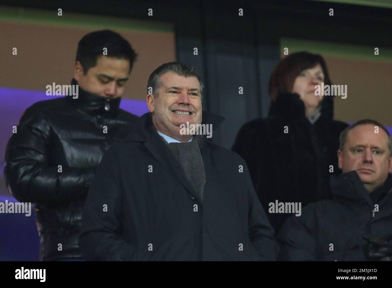Ron Gourlay CEO of West Bromwich Albion during the Sky Bet Championship ...