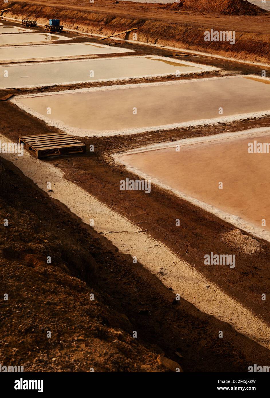 Salt farming abstract hi-res stock photography and images - Alamy
