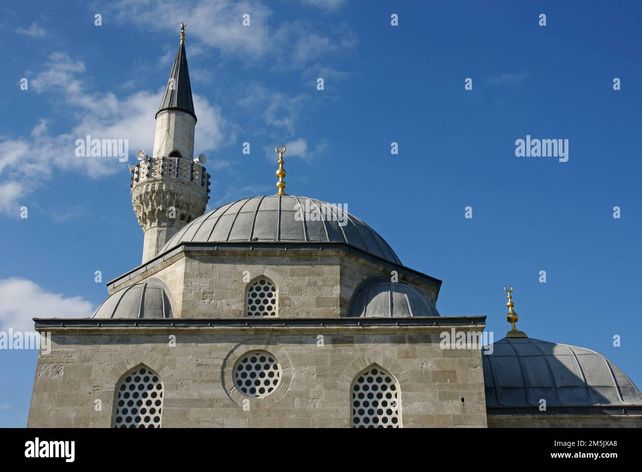 Located in Uskudar, Turkey, Semsi Ahmet Pasha Mosque and Madrasa was ...