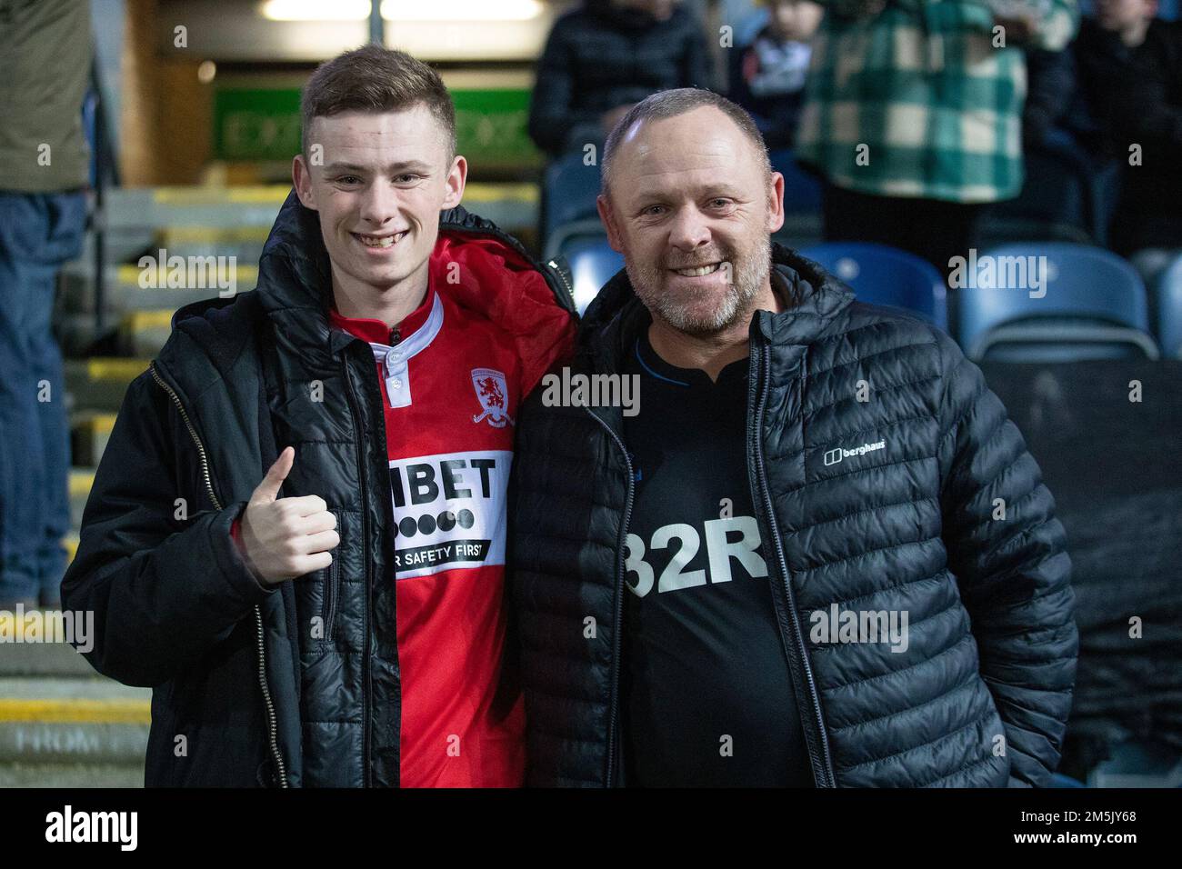 Middlesbrough f c fans 2022 hi-res stock photography and images - Alamy
