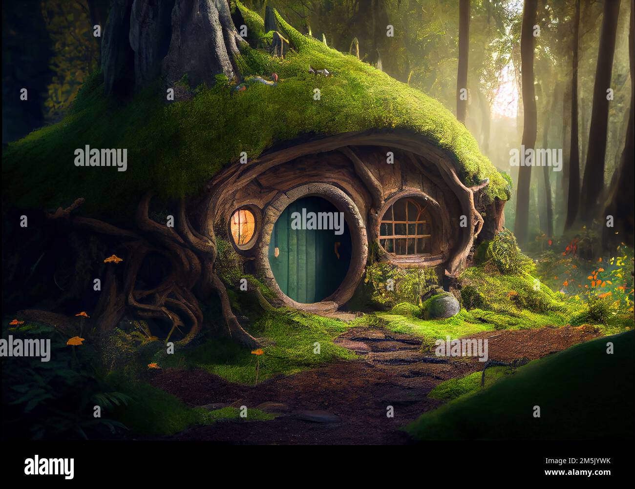 Hobbiton magic hi-res stock photography and images - Alamy