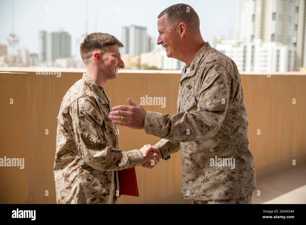 U.S. Marine Col. Robert S. White, chief of staff, Task Force 51/5th ...