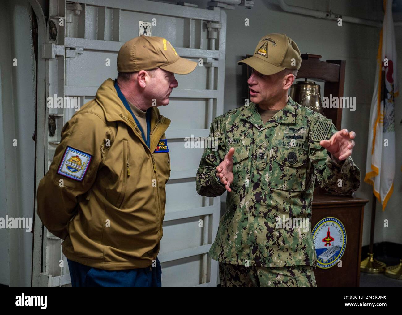 220321-N-OL632-1026 NAVAL STATION NORFOLK (March 21, 2022) Commander ...
