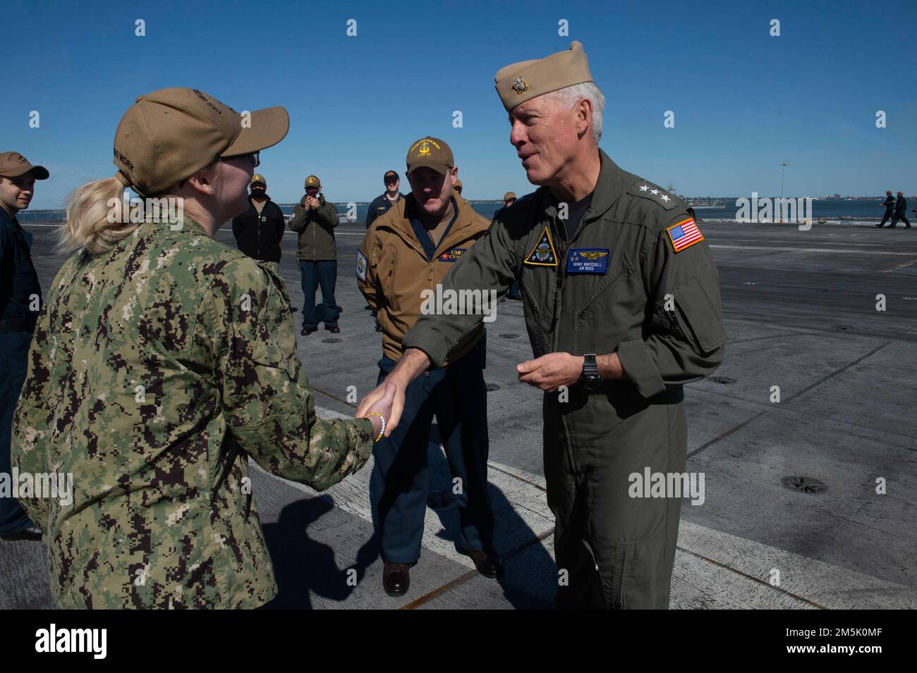 220321-N-OL632-1176 NAVAL STATION NORFOLK (March 21, 2022) Vice Adm ...