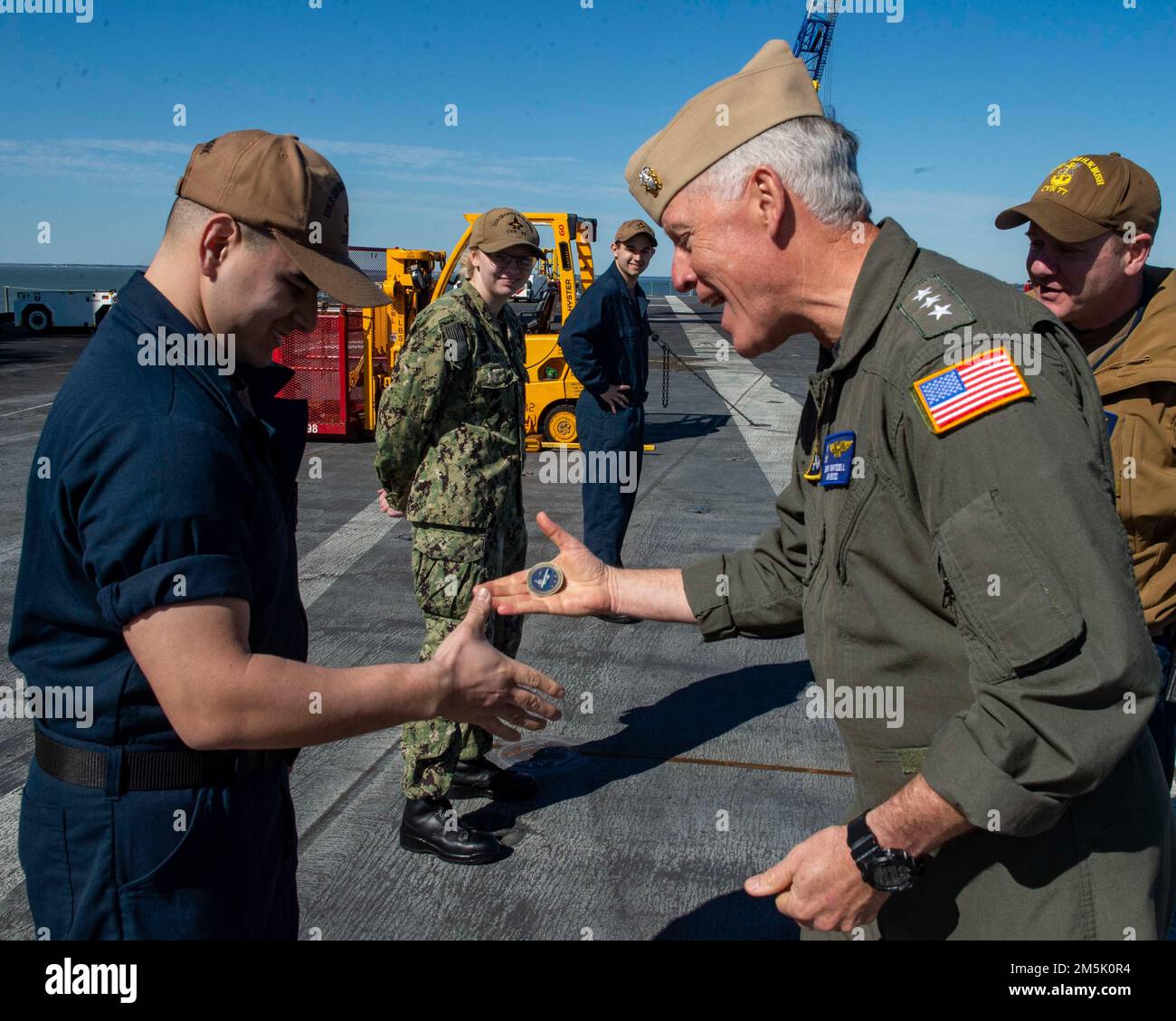 220321-N-OL632-1167 NAVAL STATION NORFOLK (March 21, 2022) Vice Adm ...