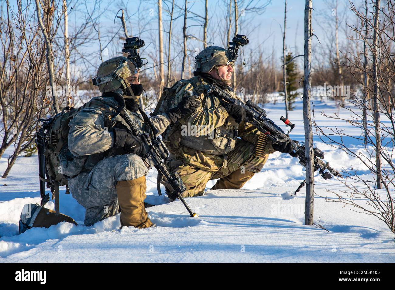 U.S. Army Infantrymen assigned to 3rd Battalion, 21st Infantry Regiment ...