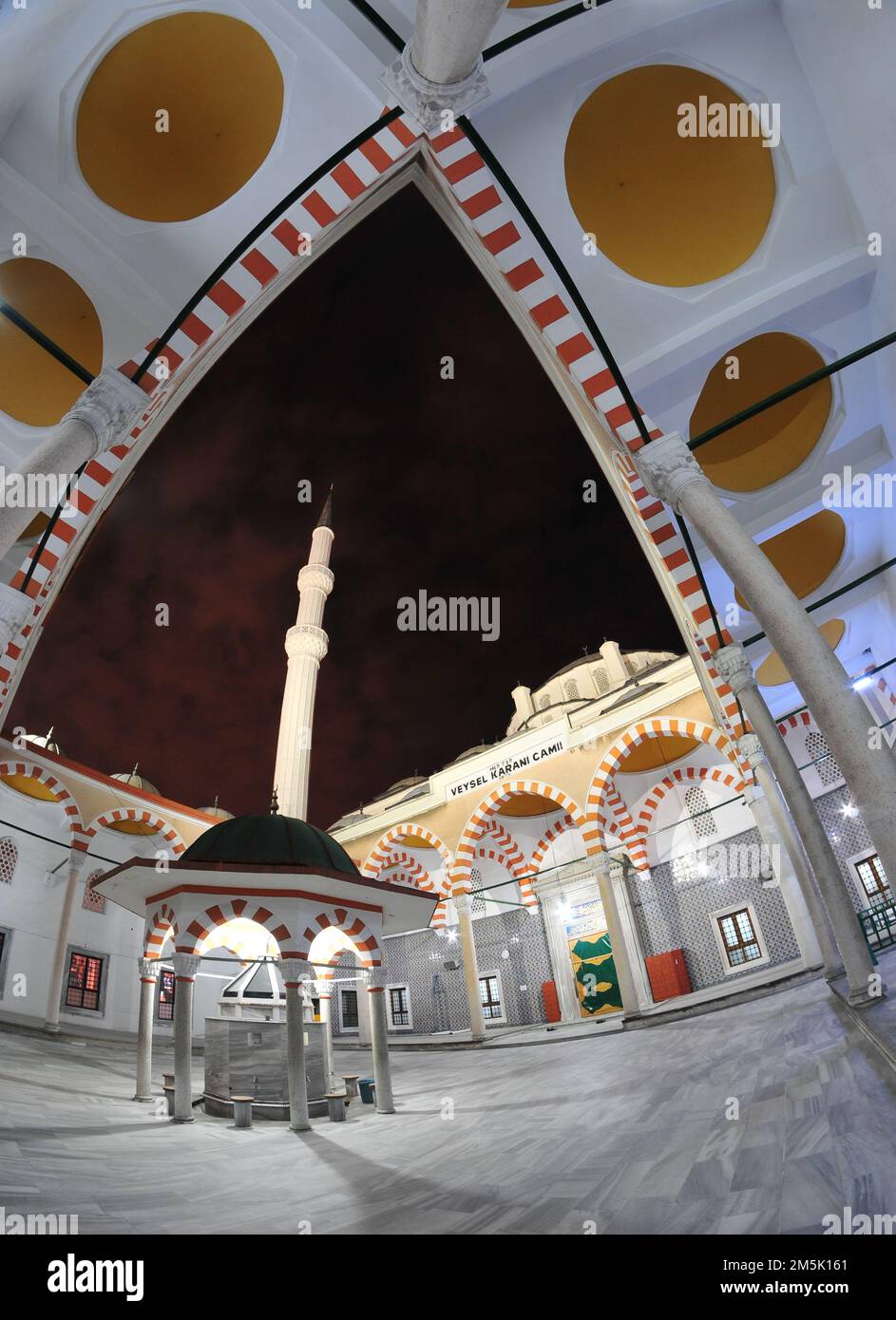Veysel Karani Mosque in Merter, Turkey Stock Photo - Alamy