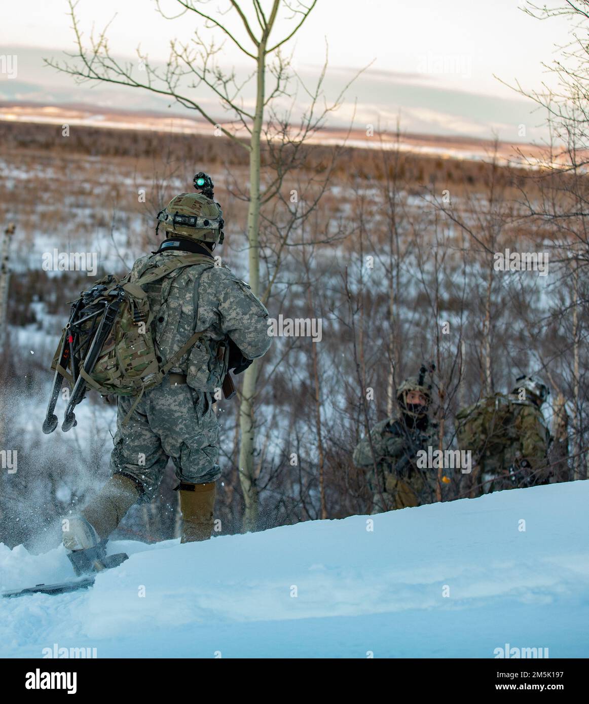 A U.S. Army Infantryman assigned to 3rd Battalion, 21st Infantry ...