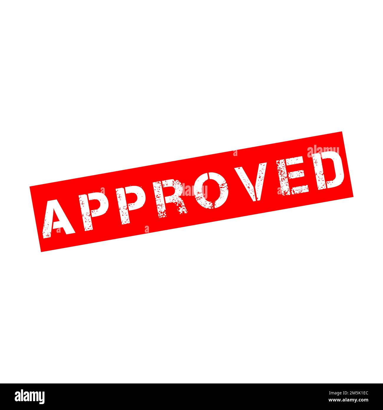 Rubber stamp with text approved Stock Photo - Alamy