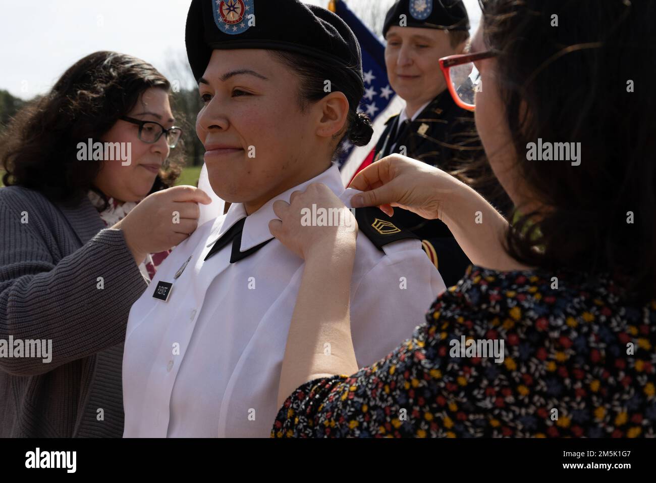Sgt. 1st Class Julia Puente, medical logistics planner, 1st Theater ...