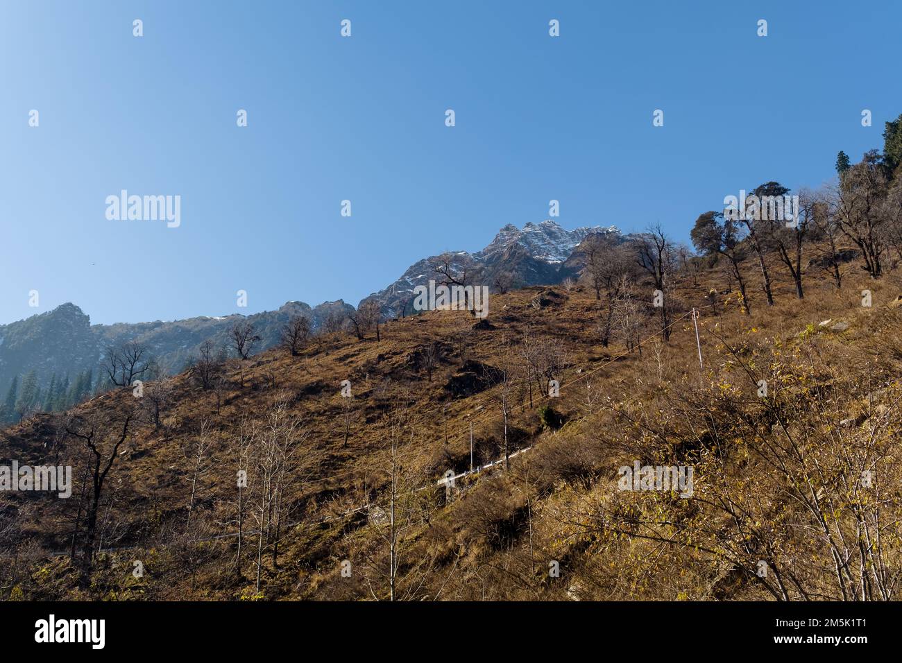 Panoramic beautiful view of mount Ama Dablam with beautiful sky on the ...