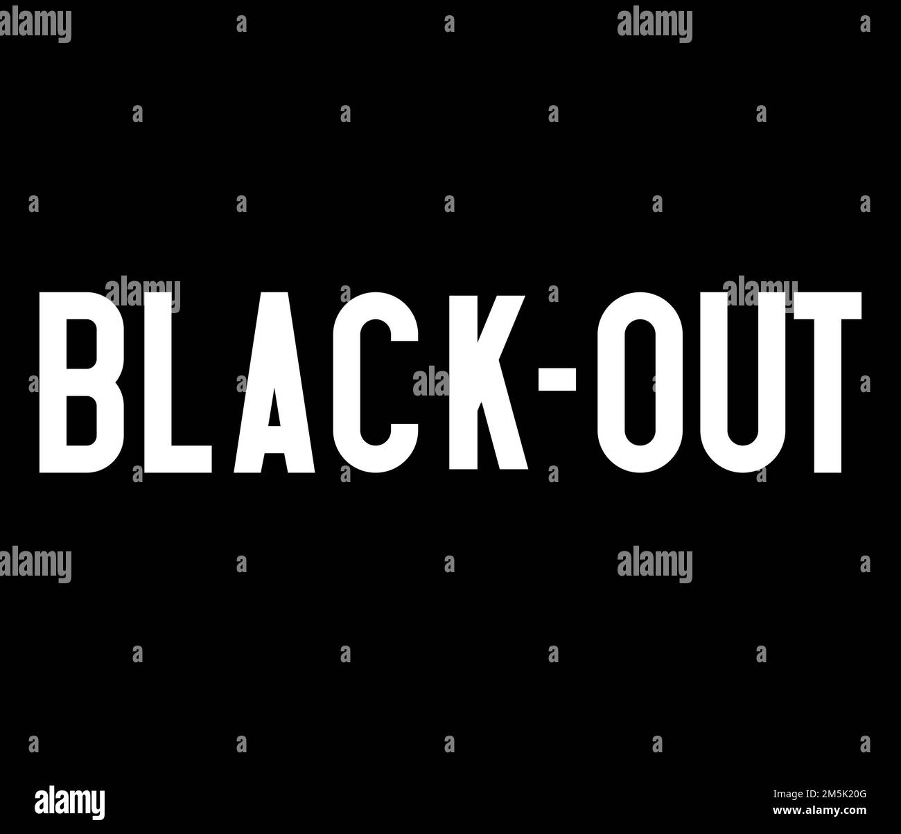 Black-out square symbol icon illustration Stock Photo - Alamy