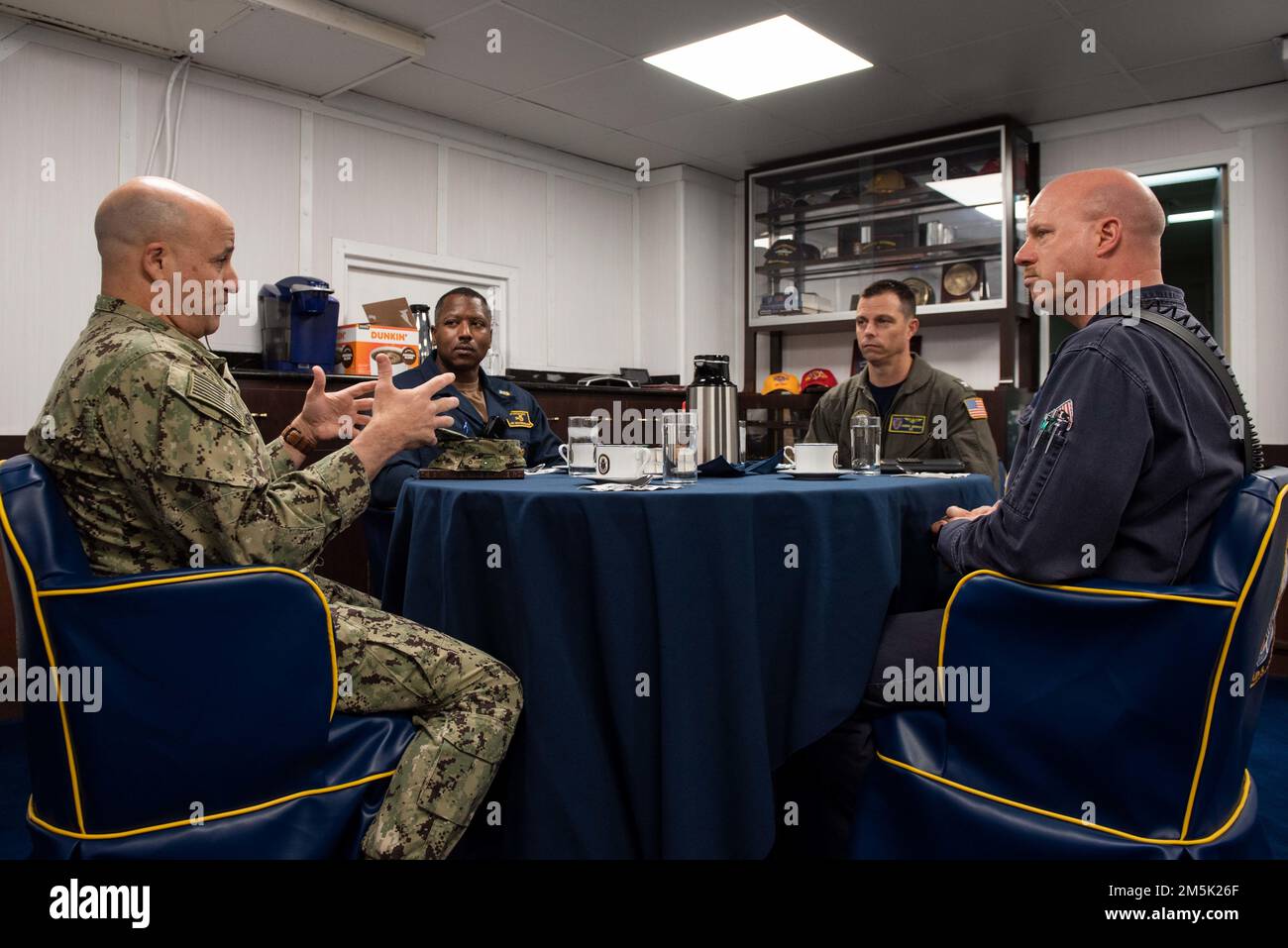 220321-N-GR120-1330 NORFOLK (Mar. 21, 2022) Master Chief Petty Officer ...