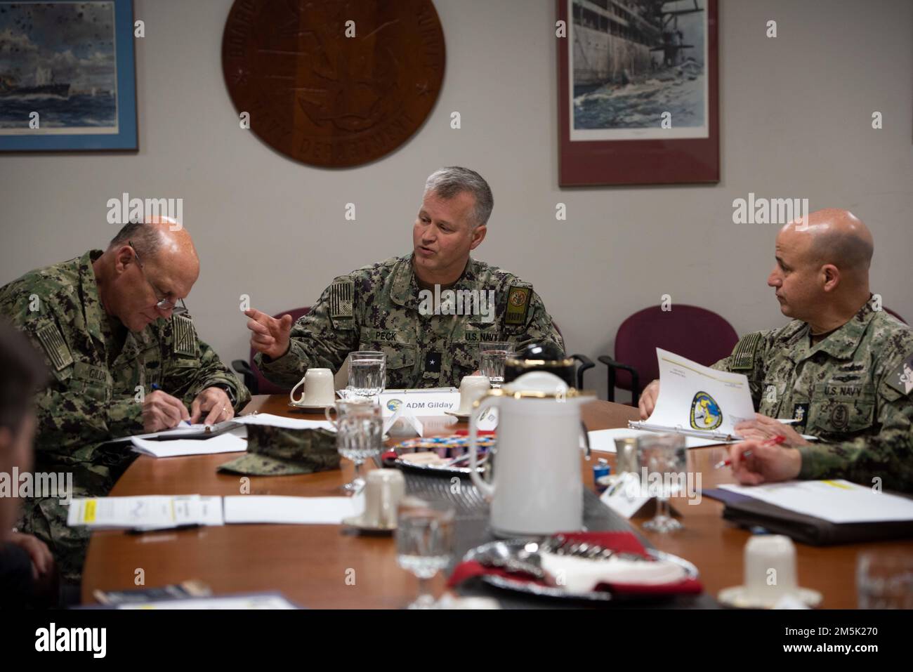 Board of inspection and survey insurv assessment hi-res stock ...