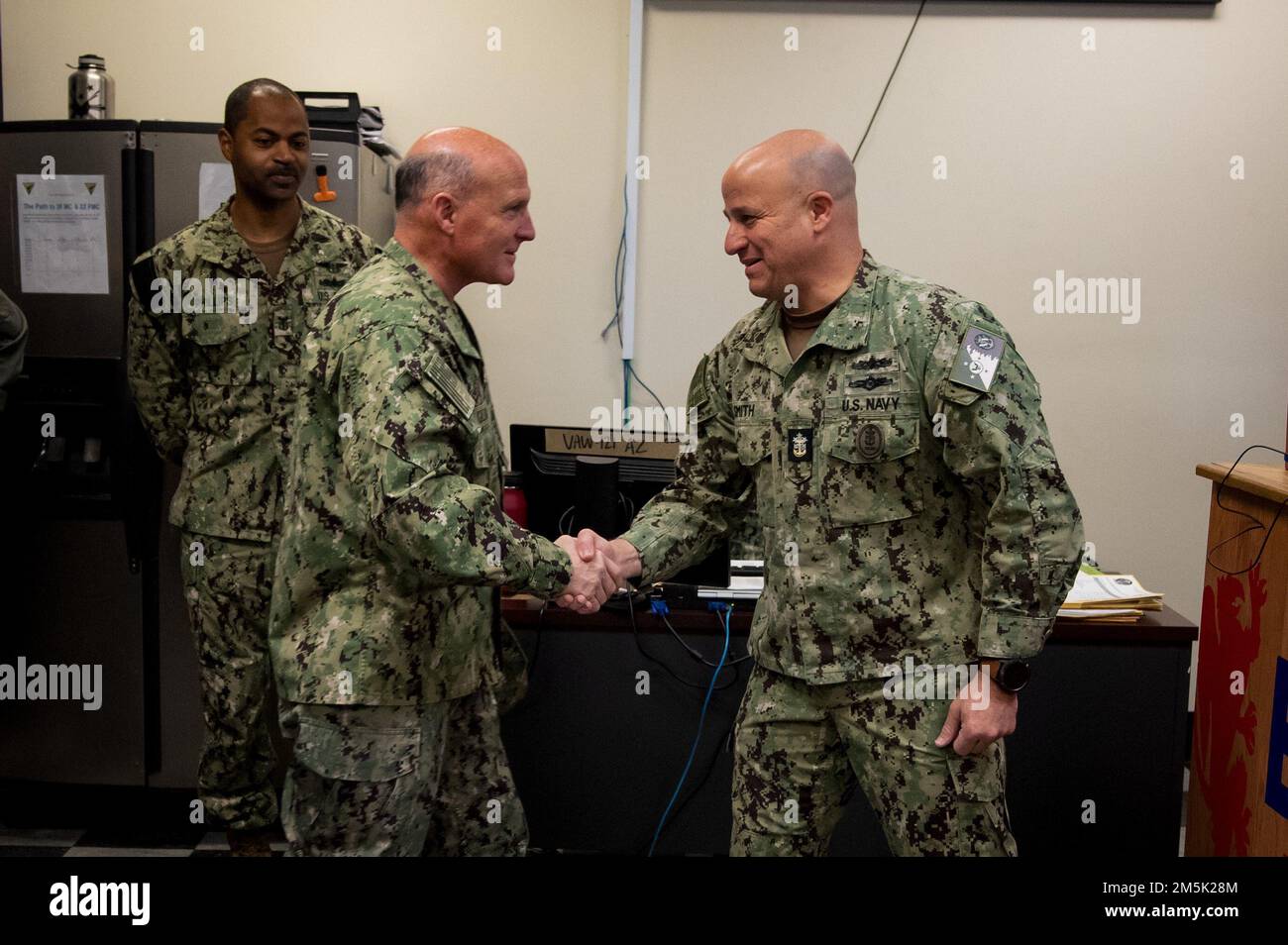Master chief petty officer of the navy mcpon hi-res stock photography ...