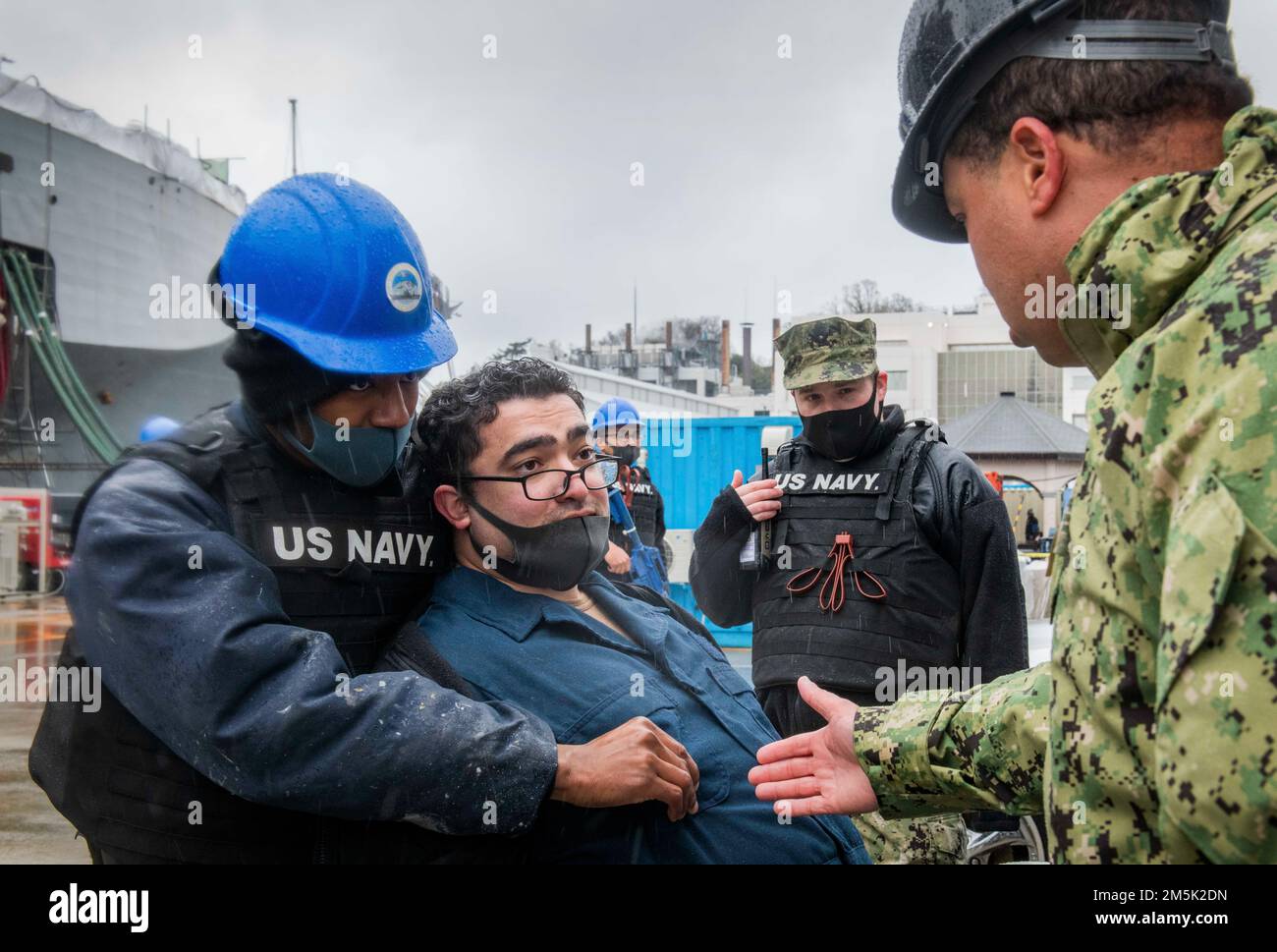 YOKOSUKA, Japan (March 22, 2022) - Seaman Tyler Fitzpatrick, from ...