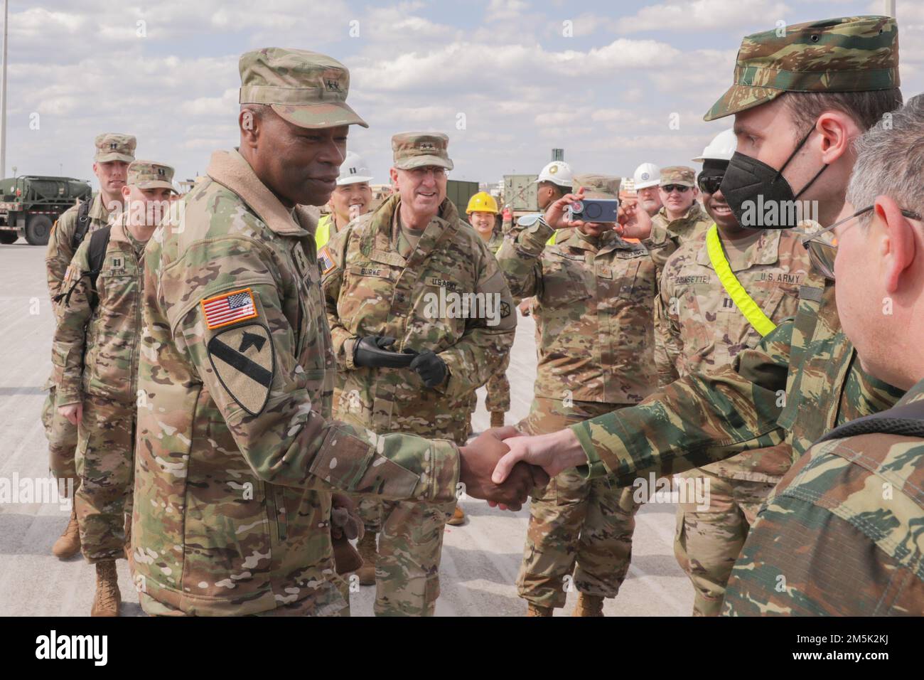 U.S. Army Maj. Gen. James Smith, commander of 21st Theater Sustainment ...