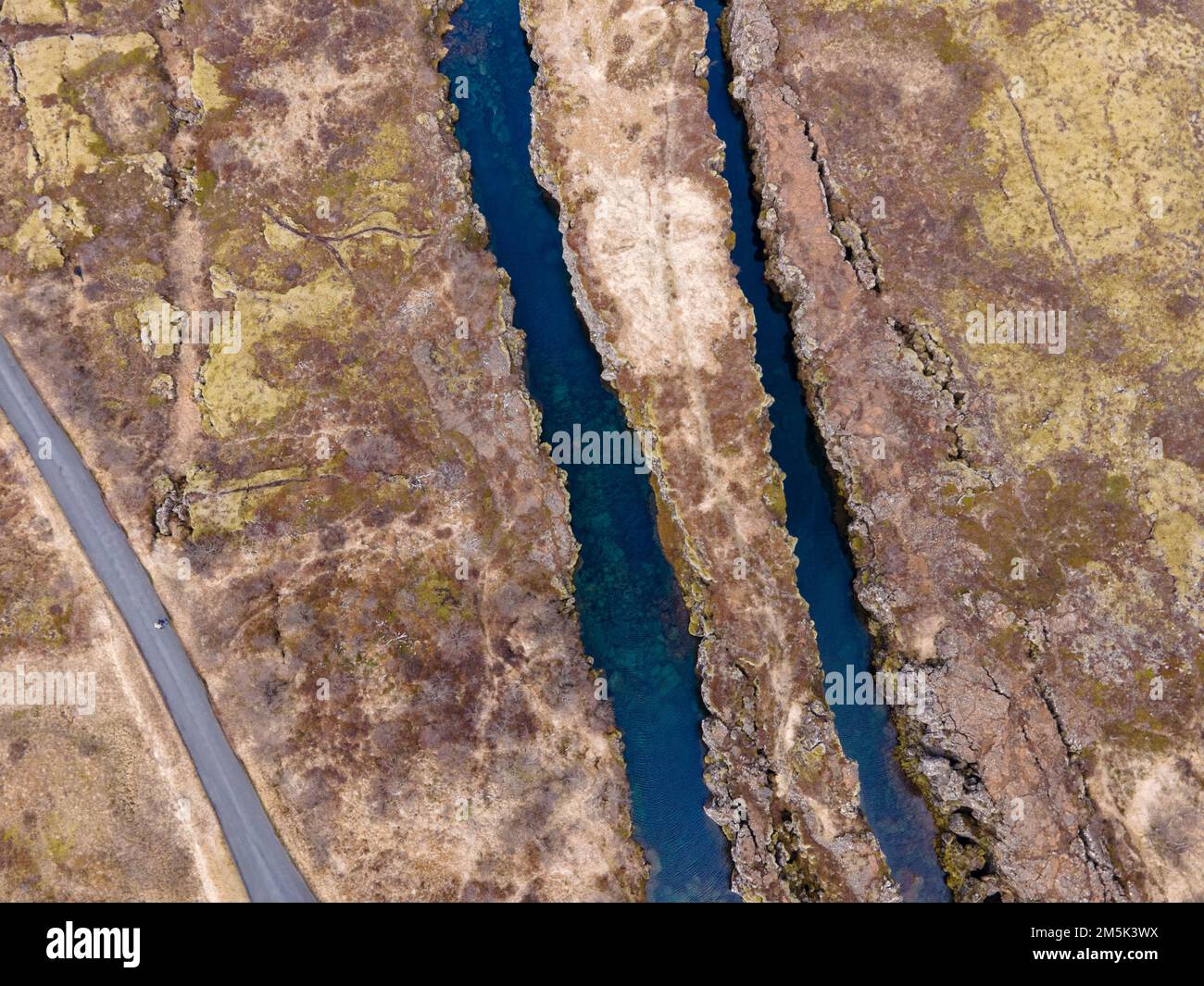 Fault line aerial view hi-res stock photography and images - Alamy