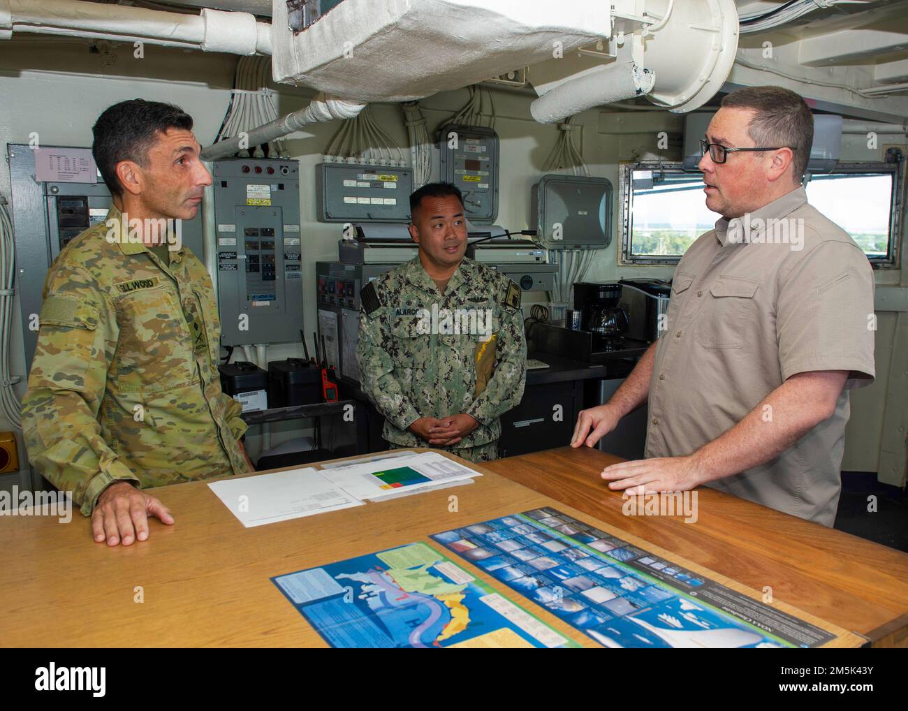 BRISBANE, Australia (March 22, 2022) - Australian Defence Force Maj ...