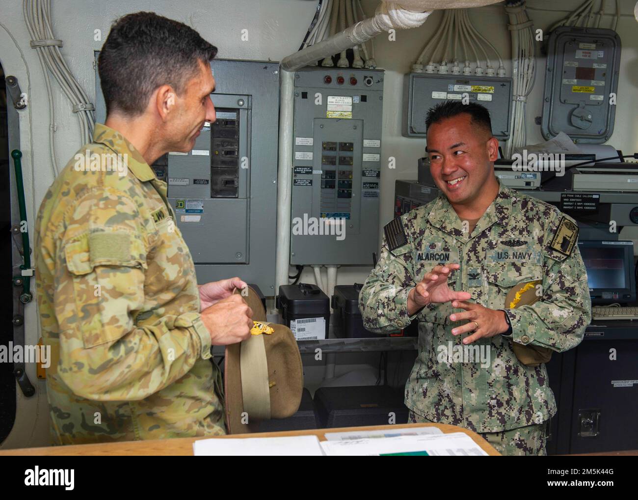 BRISBANE, Australia (March 22, 2022) - Australian Defence Force Maj ...