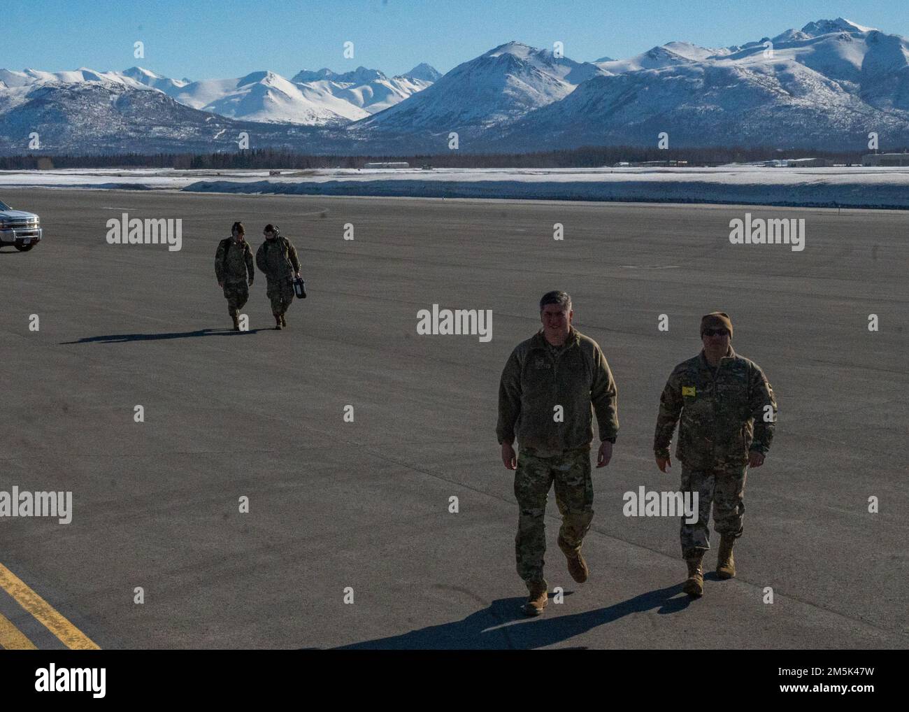 U.S. Air Force 62nd Airlift Wing Commander Col. David Fazenbaker and ...