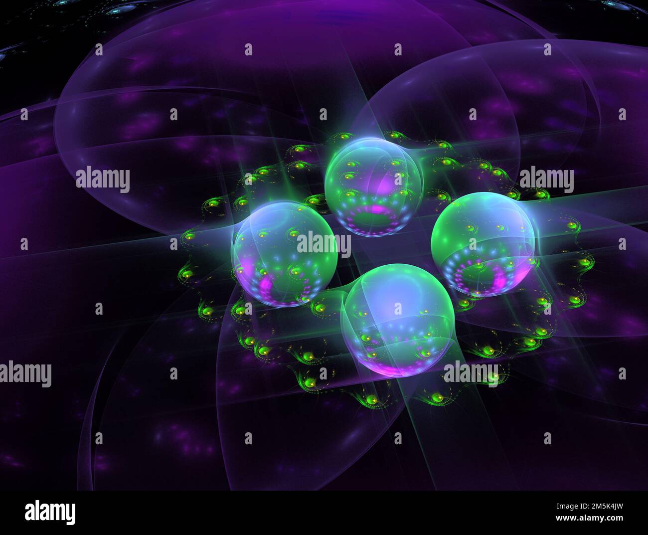 Imaginatory lush fractal texture image abstract background Stock Photo ...