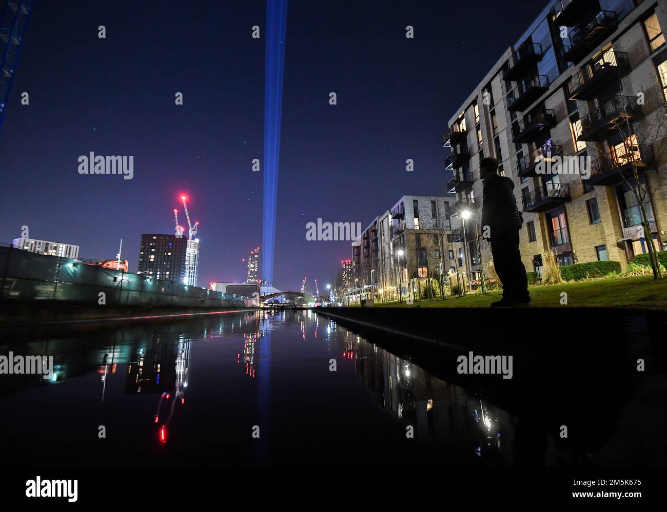 EDITORIAL USE ONLY Artist Luke Jerram unveils his new piece 'First ...