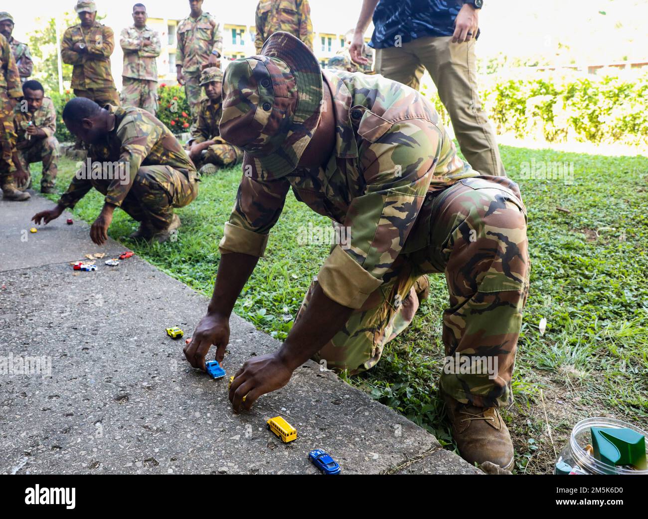 U.S. Army Soldiers from the 130th Engineer Brigade and 8th Military ...