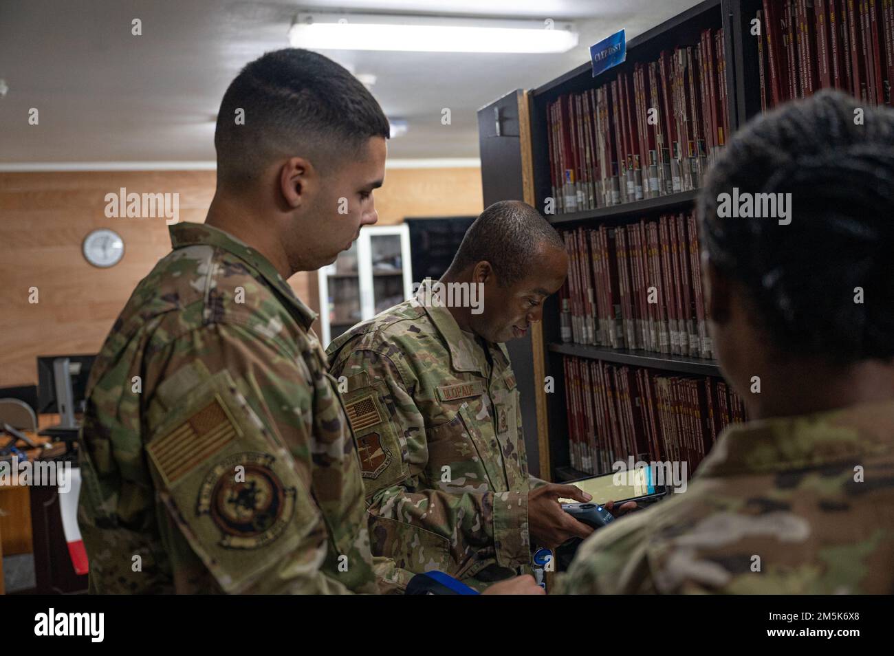 U.S. Air Force Chief Master Sgt. Olatokunbo Olopade, 380th Air ...