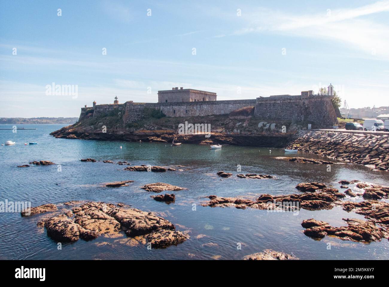 The little fortress Castillo de San Antón built in the late 16th ...