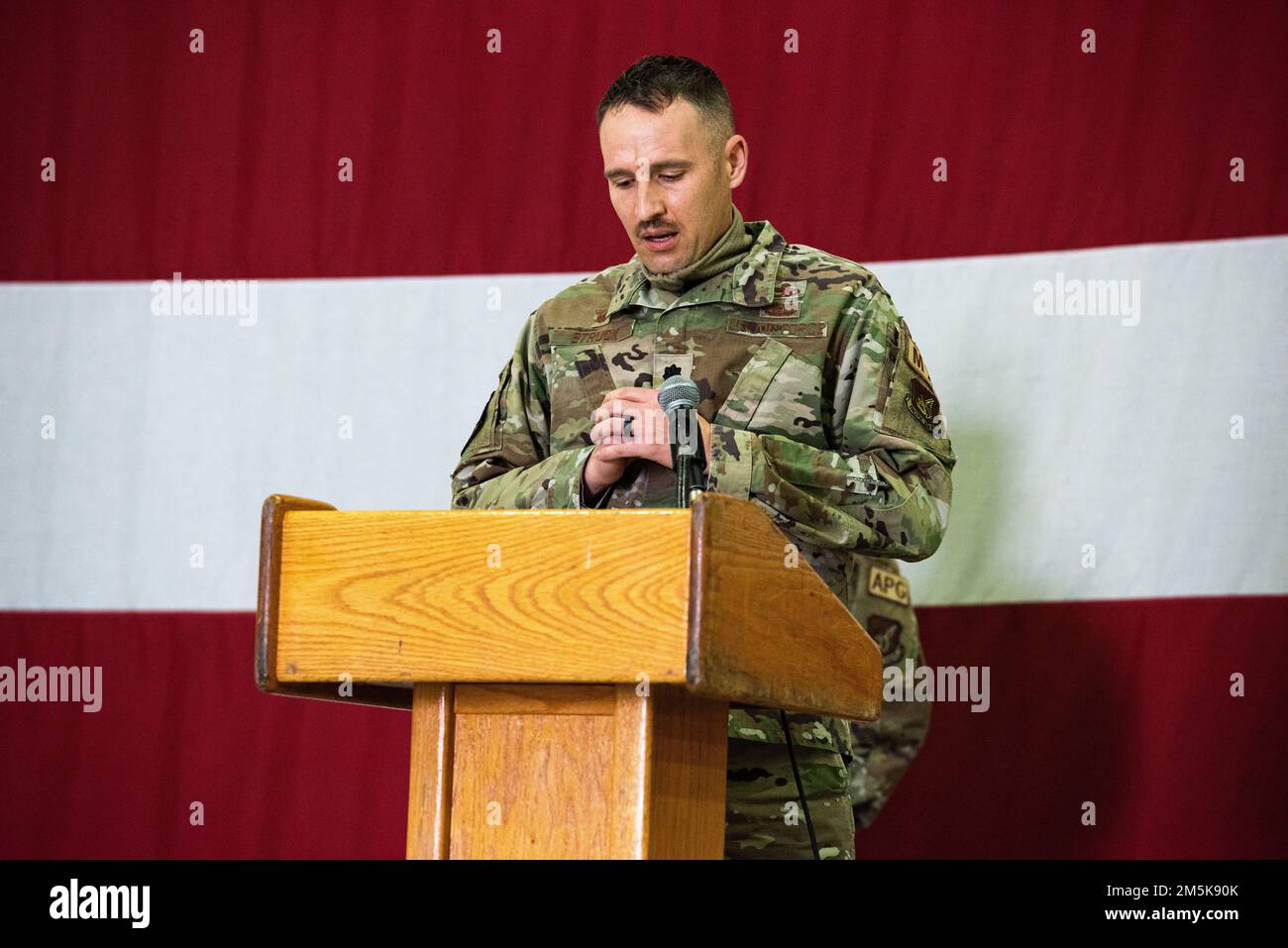 Lt. Col. Jared Struck, 51st Aircraft Maintenance Squadron commander ...