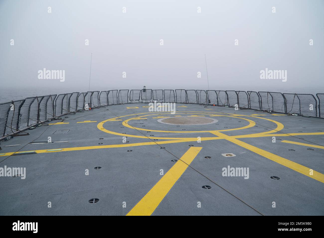 Onboard the Royal Danish Navy's patrol ship HDMS Triton during ...